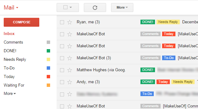Gmail Auto Labels